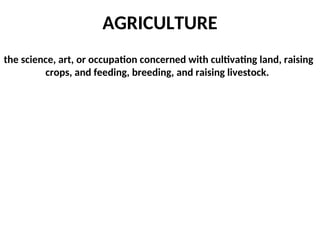 learn about PRINCIPLES OF CROP PRODUCTION | PPT