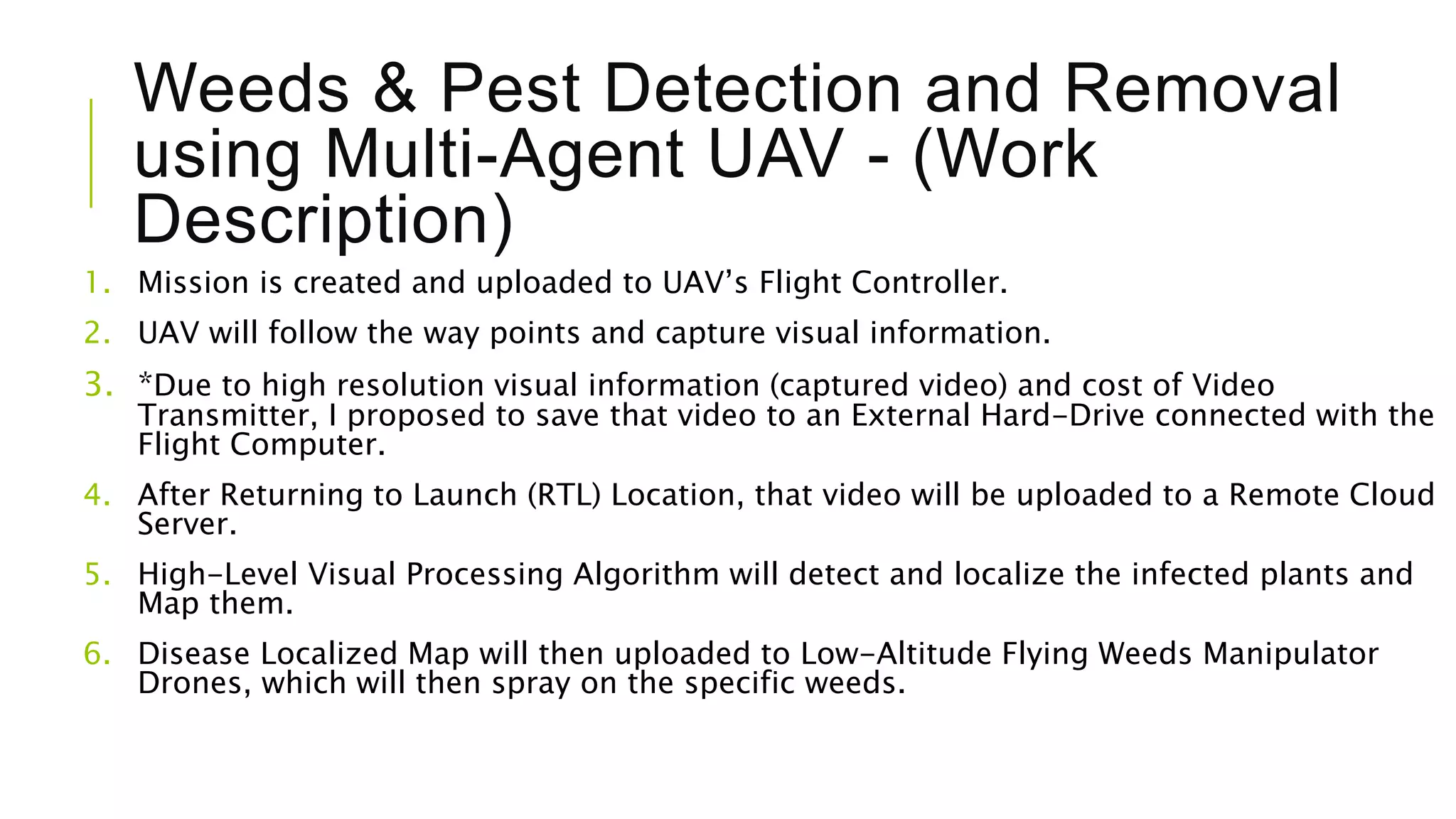 Crop Analysis using Unmanned Aerial Vehicle | PDF