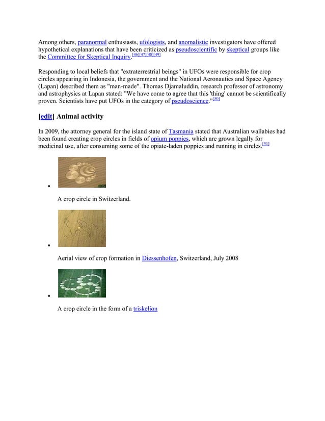 Crop circle | PDF
