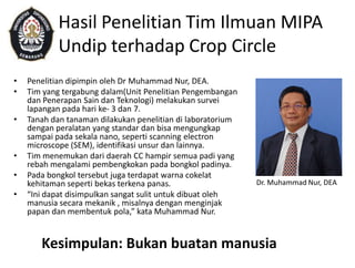 Crop circle di indonesia | PPT