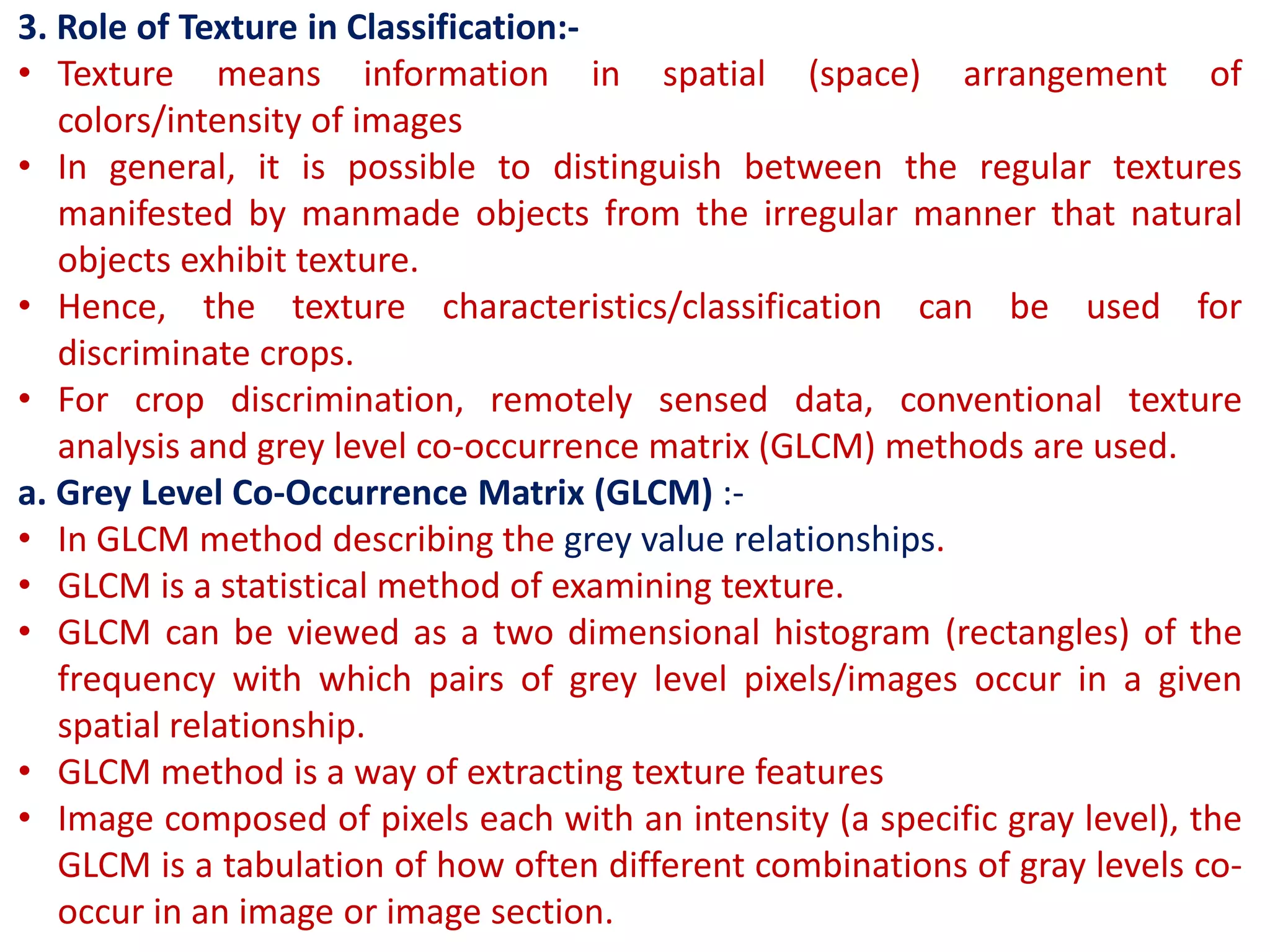 Crop discrimination and yield monitoring | PPTX