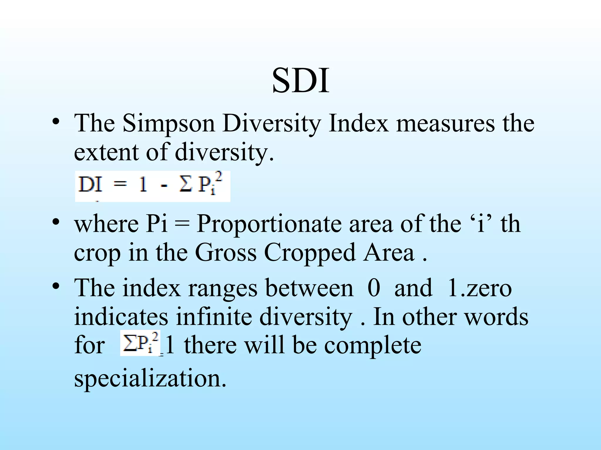 Crop diversification for Sustainable Agriculture | PPT