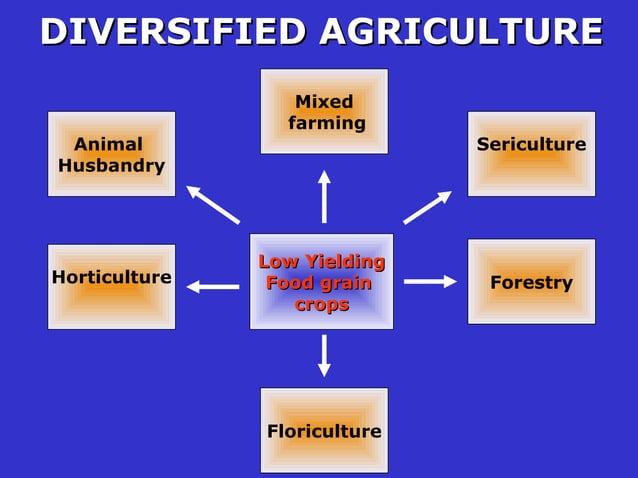 Crop diversification for Sustainable Agriculture