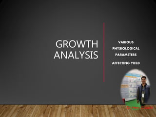 Crop growth analysis | PPTX