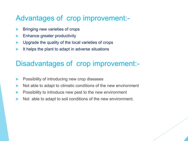 Crop improvement strategies in climate changes | PPTX