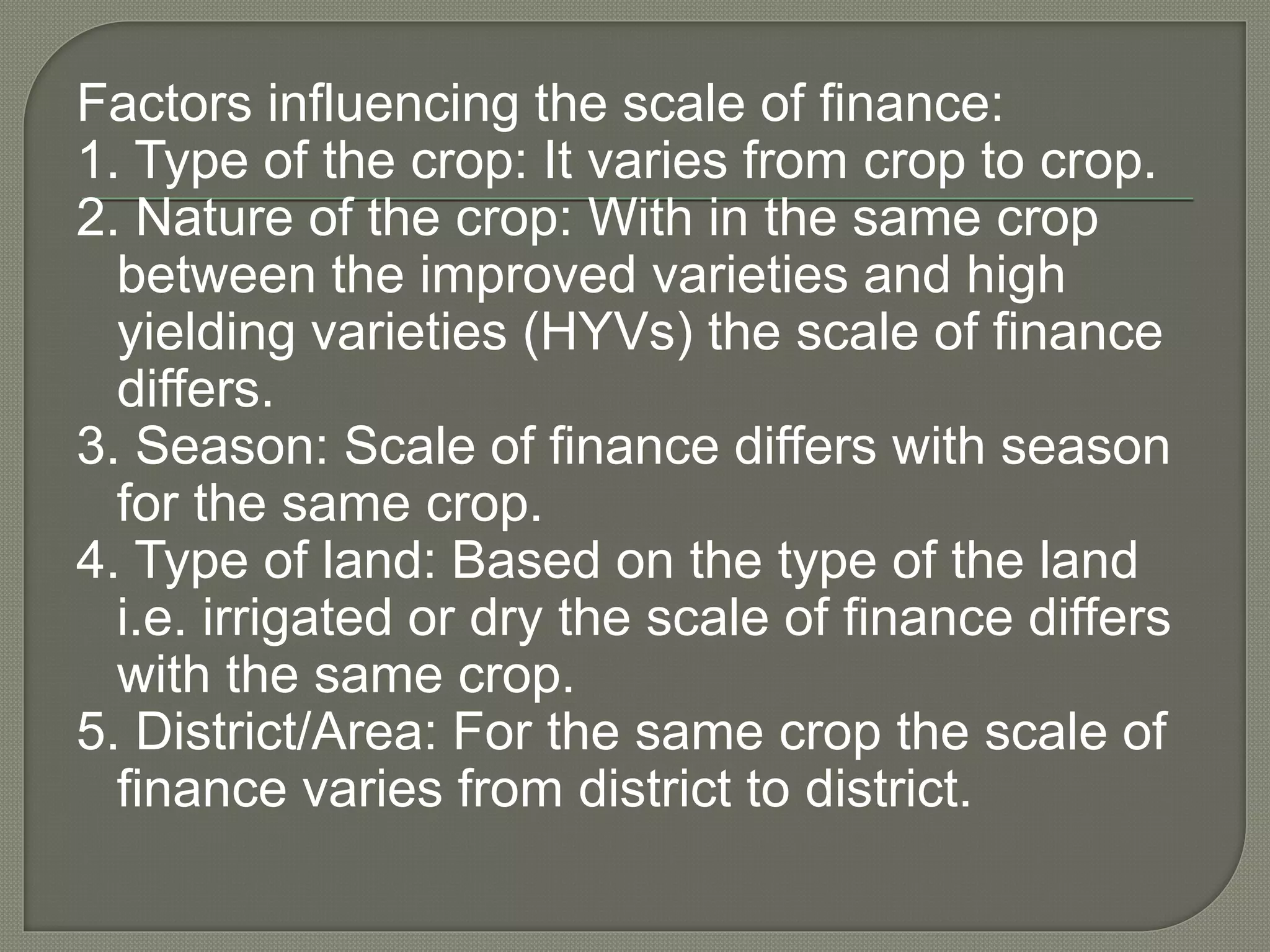 Crop loan system Introduction | PPT