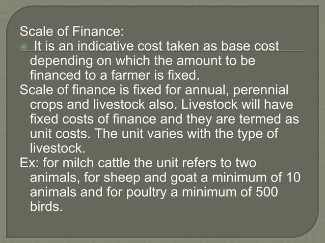 Crop loan system Introduction | PPT