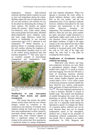 Crop Microclimate Modification to Address Climate Change | PDF