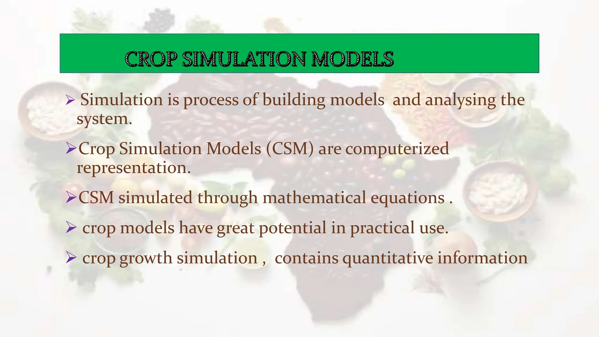 CROP MODELING IN VEGETABLES ( AABID AYOUB SKUAST-K).pptx