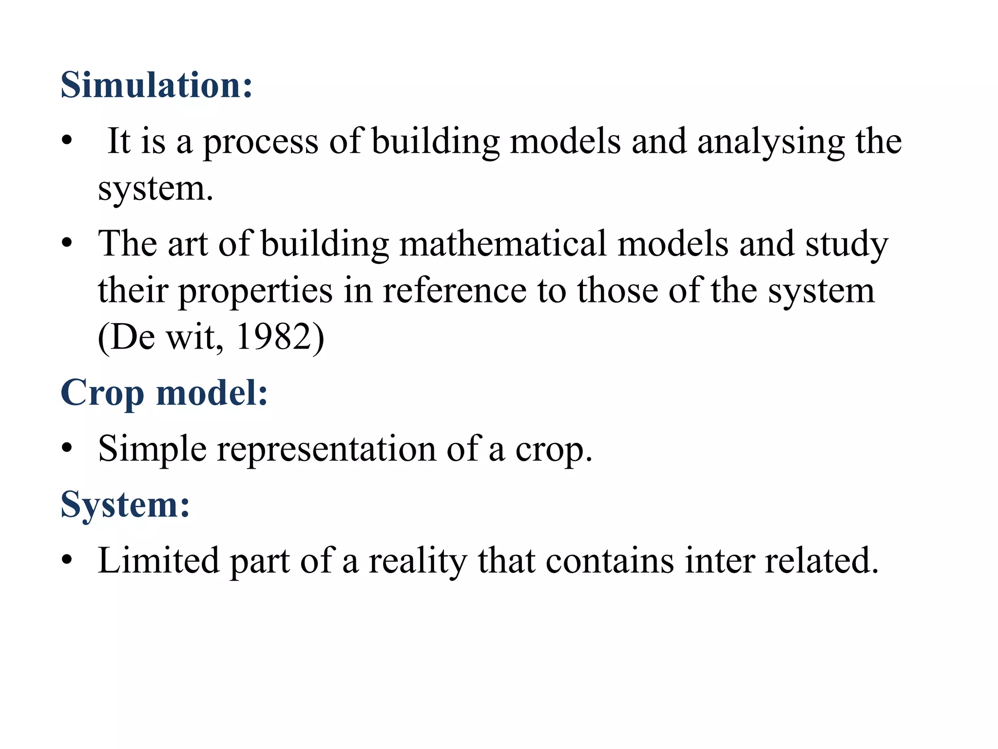 Crop Modelling Pptx