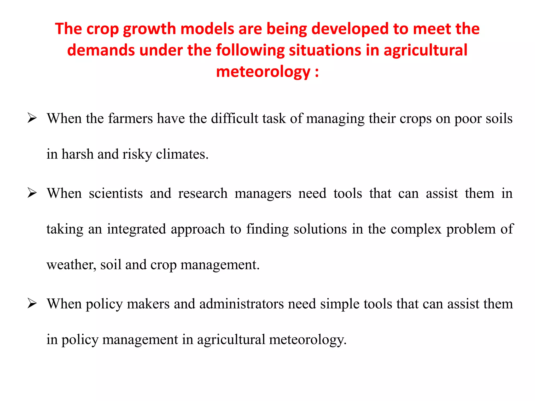 Crop Modelling Pptx