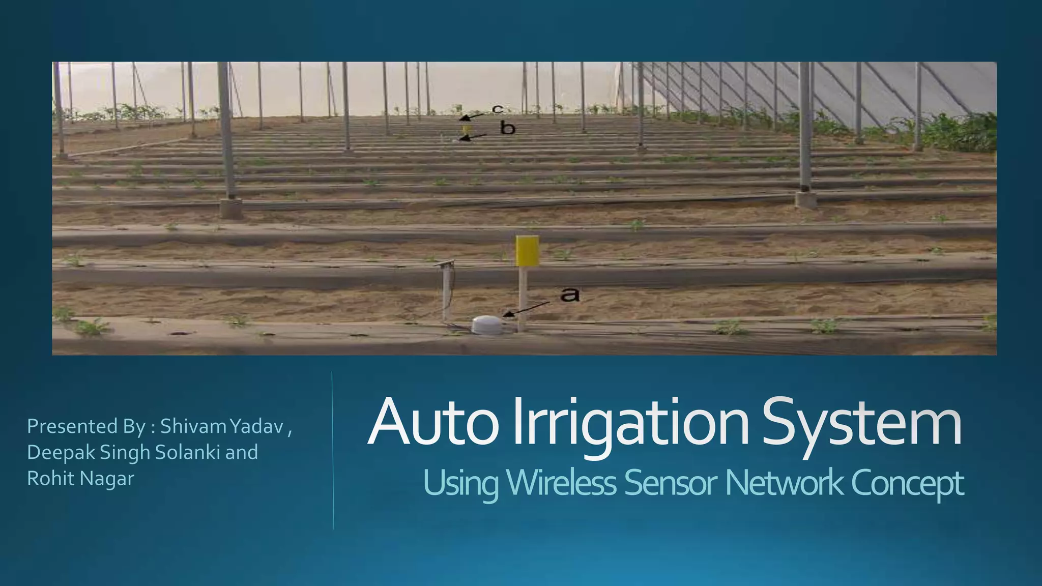 Crop monitoring system | PPTX