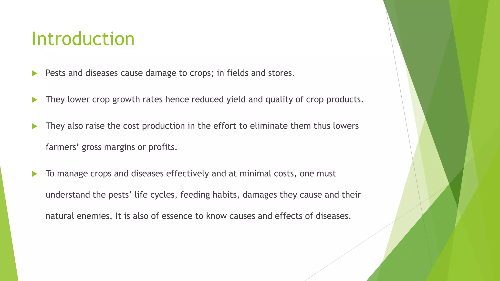 Crop pests and diseases | PPTX