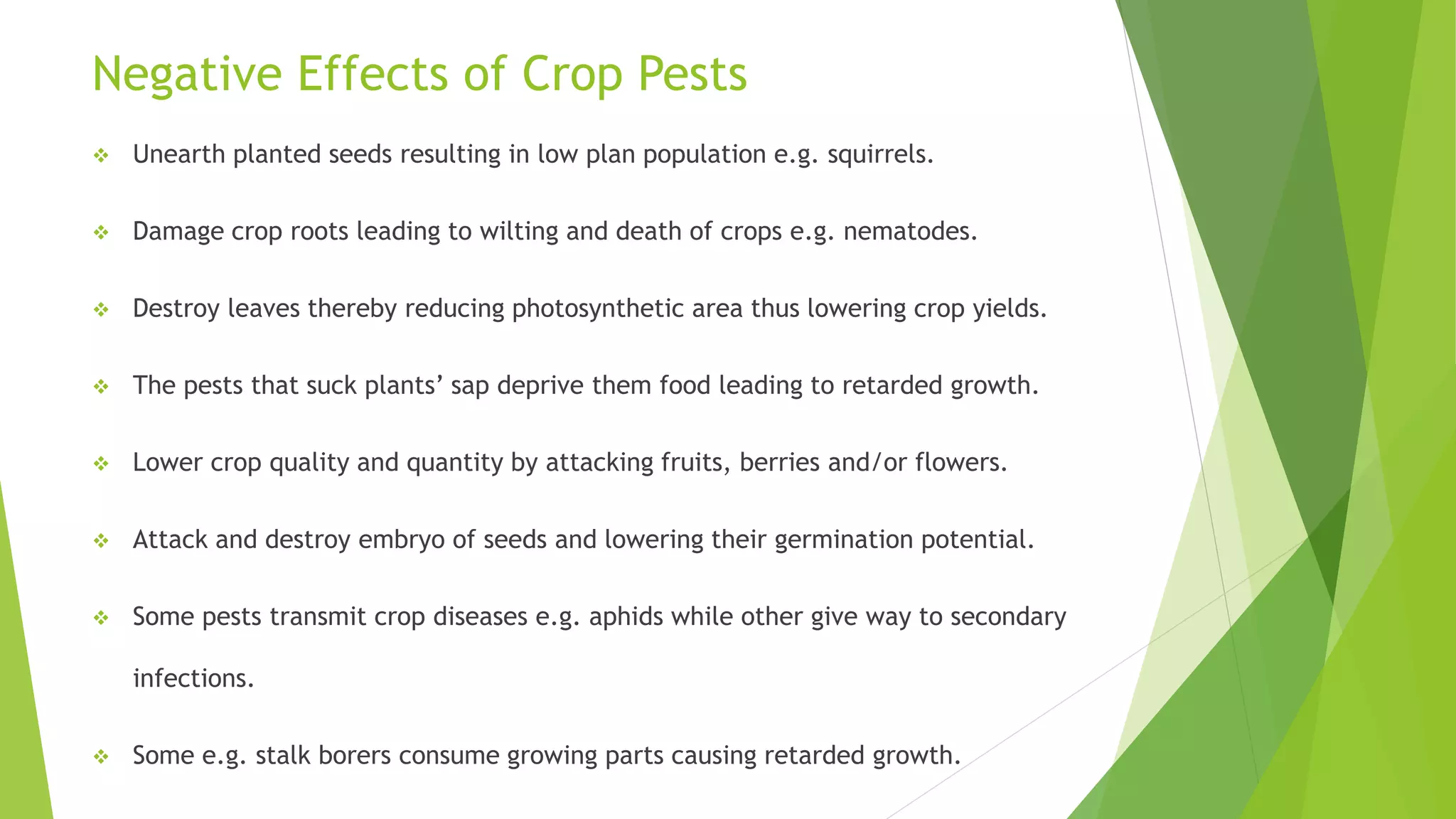 Crop pests and diseases | PPTX