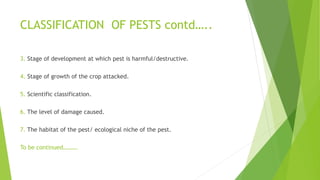 Crop pests and diseases | PPTX