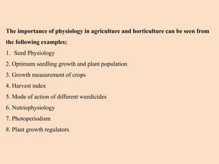 Crop Physiology and Its importance in agriculture.pptx