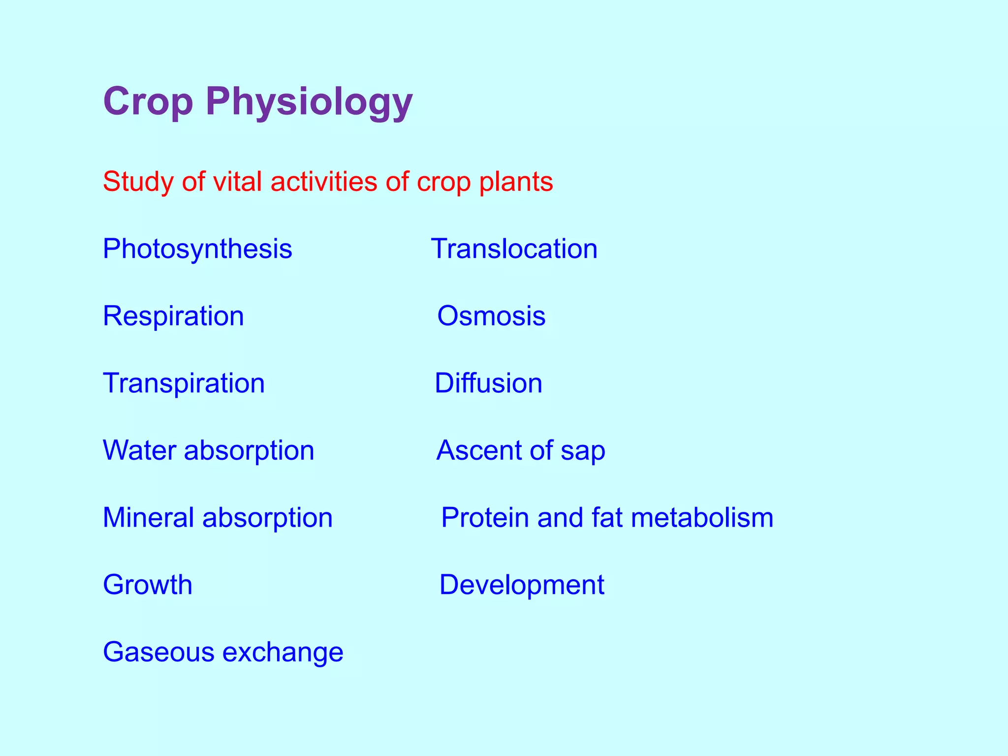 Crop physiol res stress 15.2.2021