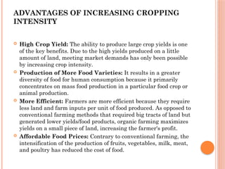 CROPPING INTENSITY Basic agriculture.pptx