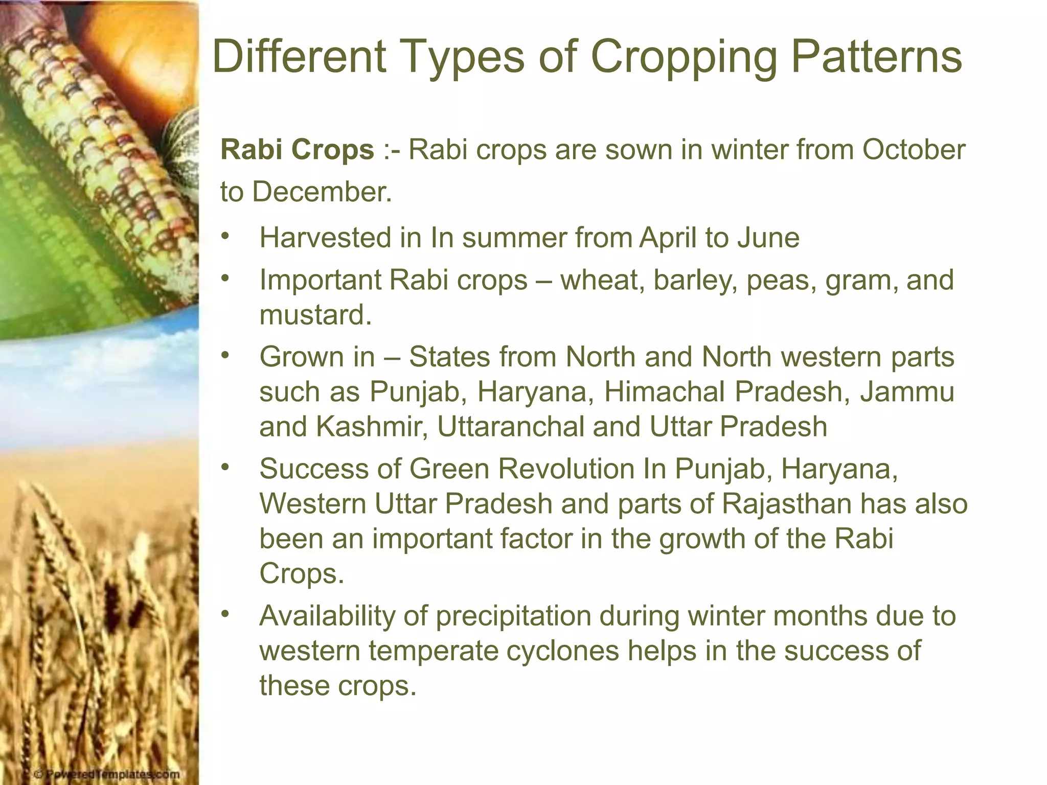 Cropping pattern | PPTX