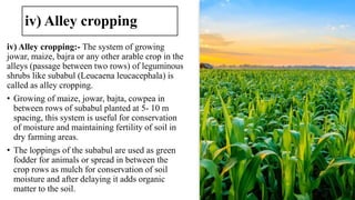 Cropping System and types of cropping system | PPTX