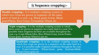 Cropping System and types of cropping system | PPTX