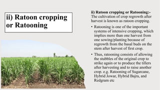 Cropping System and types of cropping system | PPTX