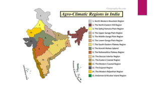 cropping system based on agro climatic zones of india.pptx