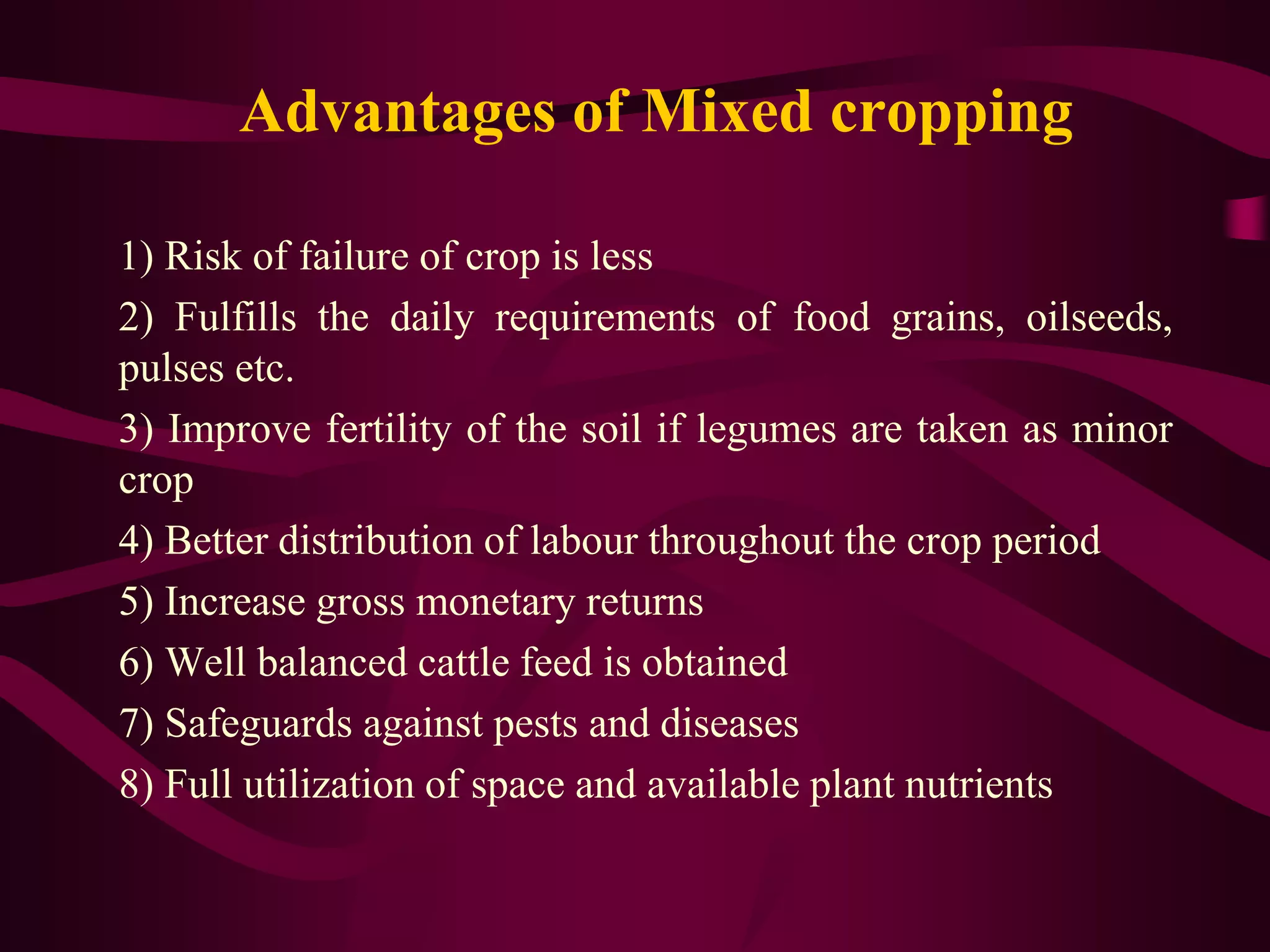 Cropping system ppt 1 | PPTX