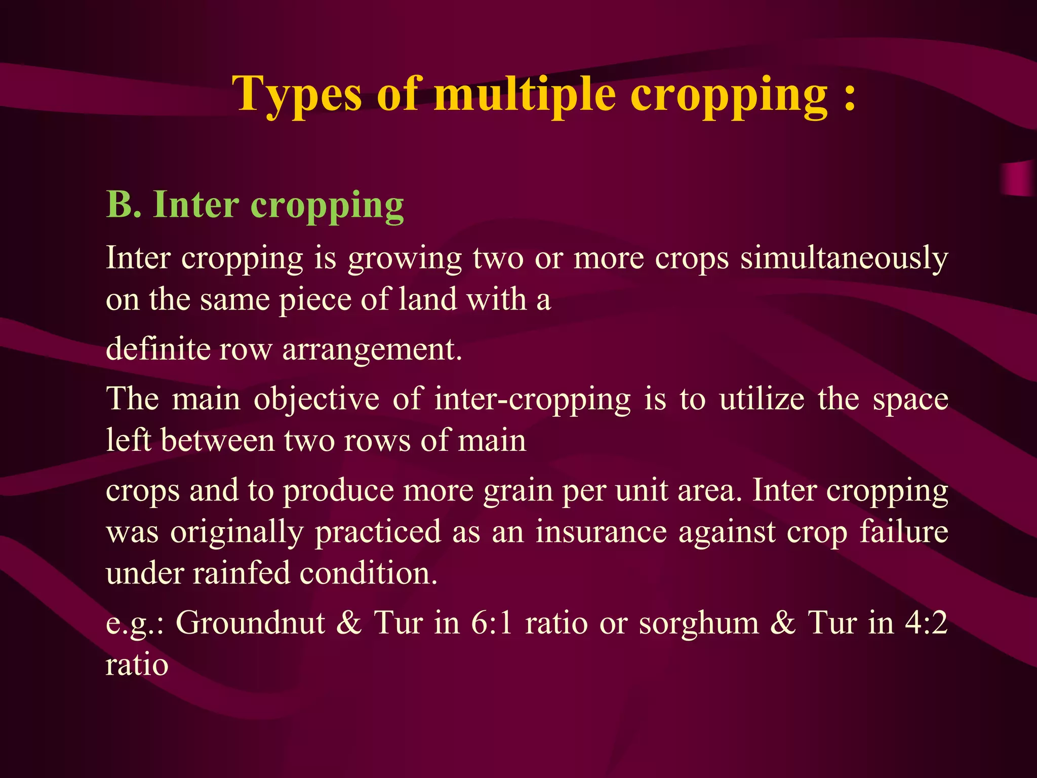 Cropping system ppt 1 | PPTX