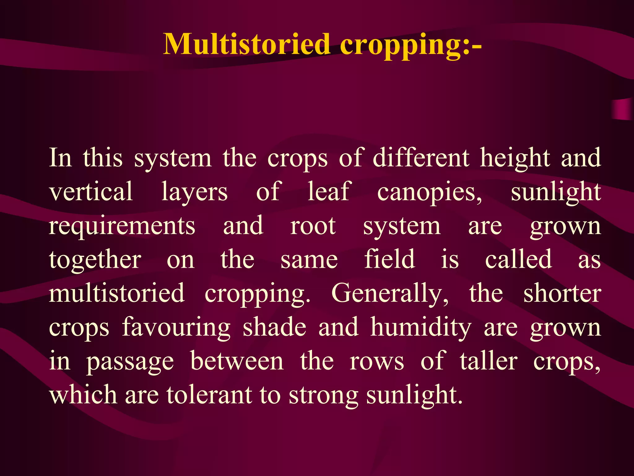 Cropping system ppt 1 | PPTX