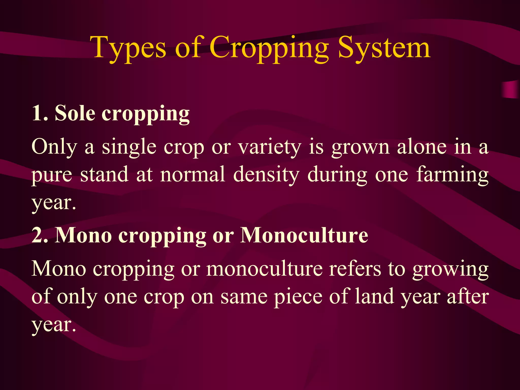 Cropping system ppt 1 | PPTX