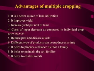 Cropping system ppt 1 | PPTX