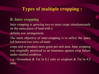 Cropping system ppt 1 | PPTX