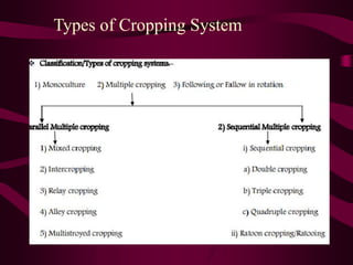 Cropping system ppt 1 | PPTX