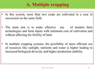vegetable based cropping systems | PDF