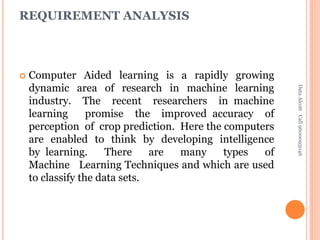 Crop prediction using machine learning | PDF