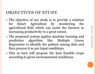 Crop prediction using machine learning | PDF