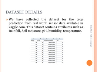 Crop prediction using machine learning | PDF