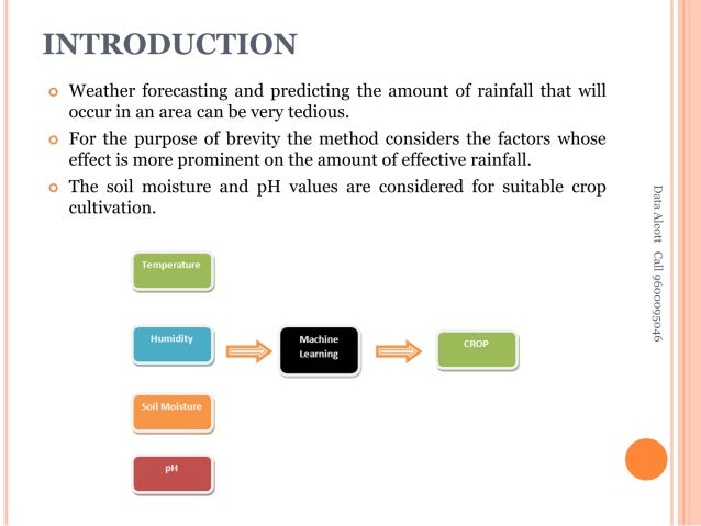 Crop prediction using machine learning