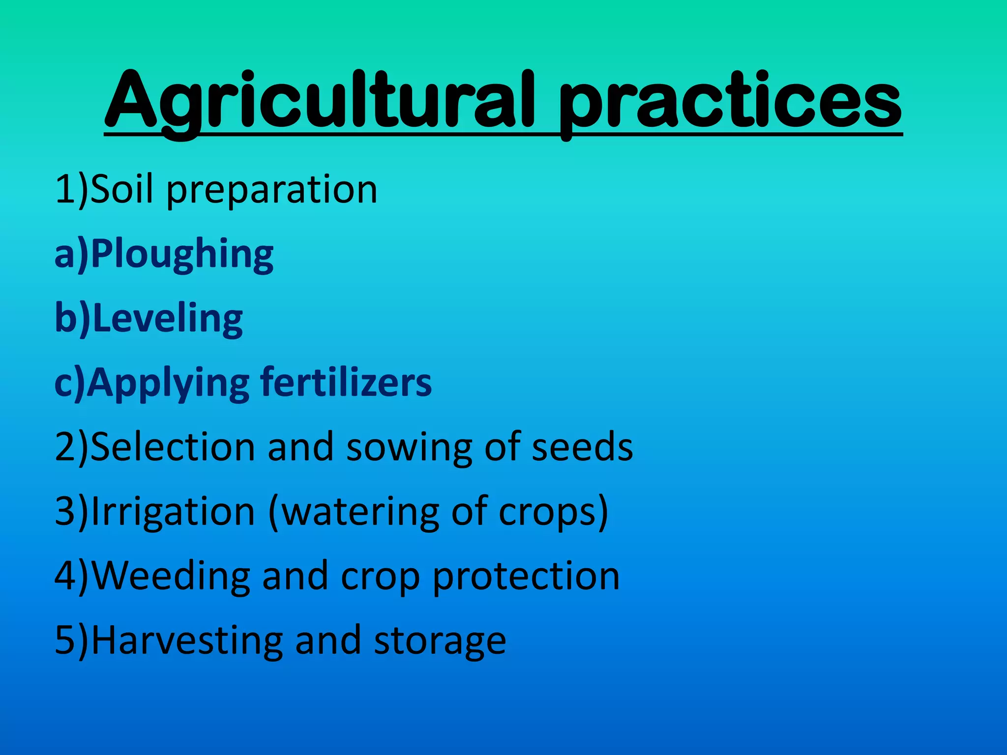 CROP PRODUCTION AND MANAGEMENT | PPTX