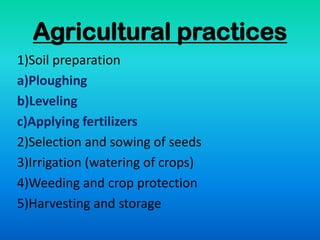 CROP PRODUCTION AND MANAGEMENT | PPTX