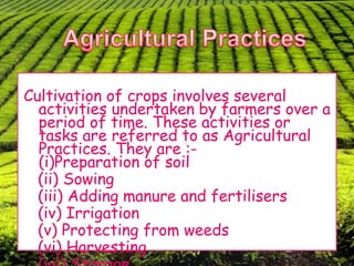 Crop production and management | PPTX