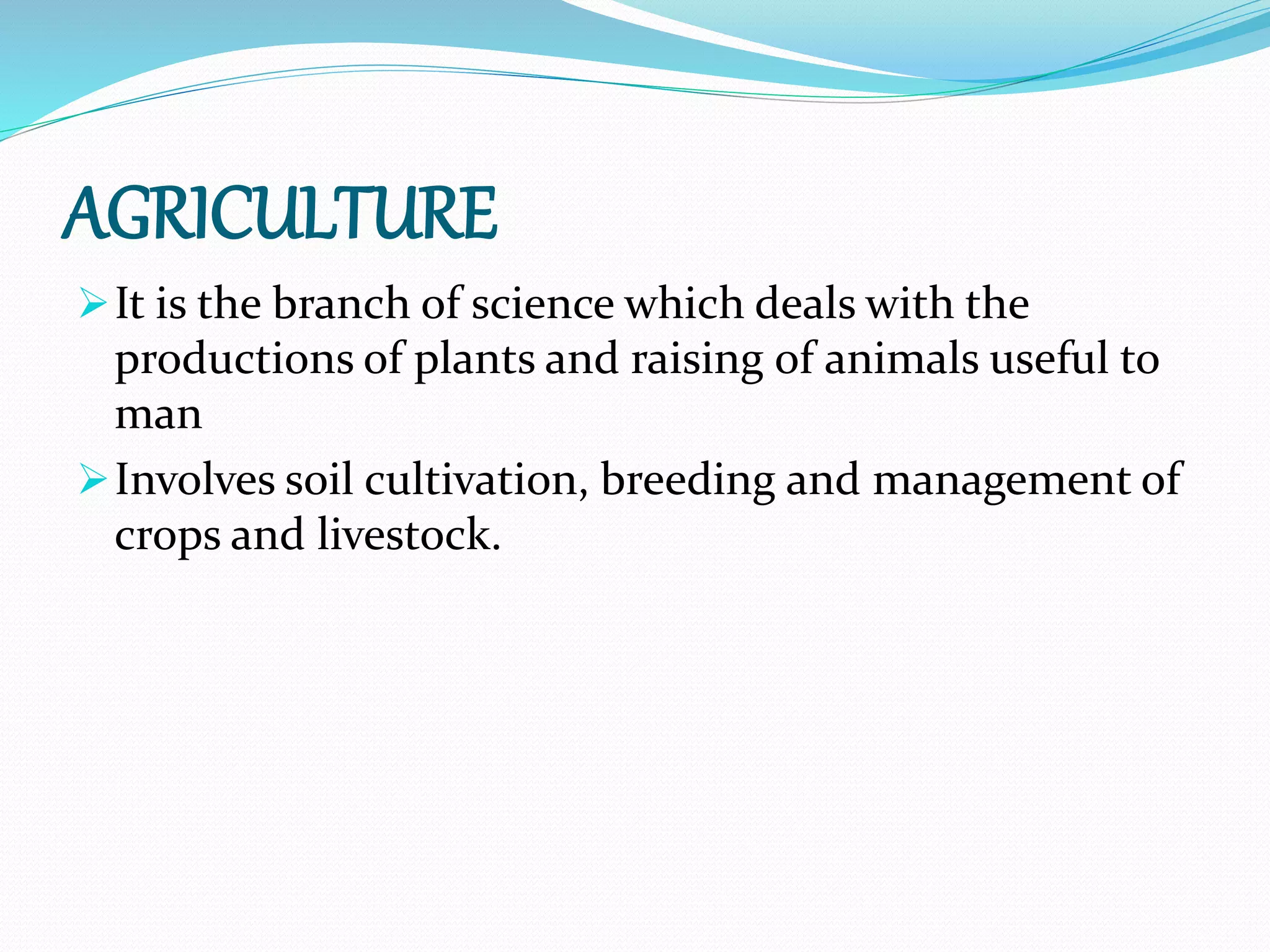 Crop production ppt | PPTX