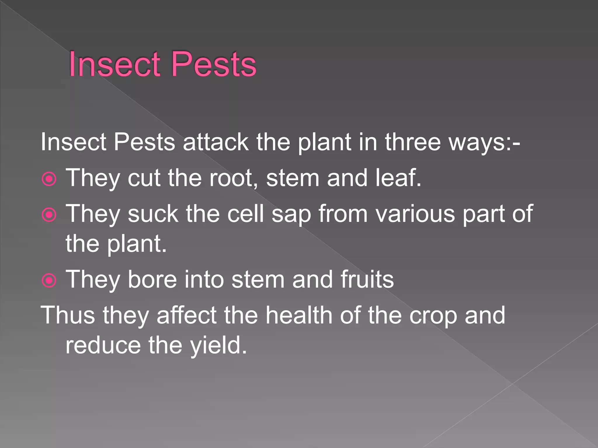 Crop protection | PPTX