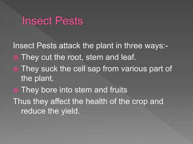 Crop protection | PPTX | Agriculture | Industries