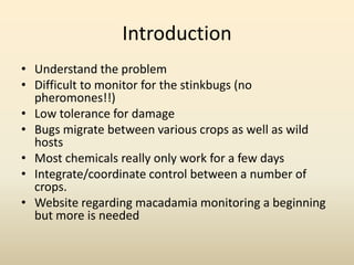 Crop protection integrated control of macadamia pests in south africa ...