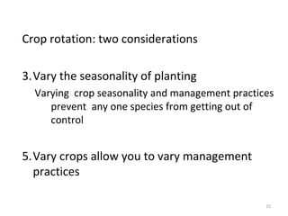 Crop rotation 8 march2012-edit2 | PPT