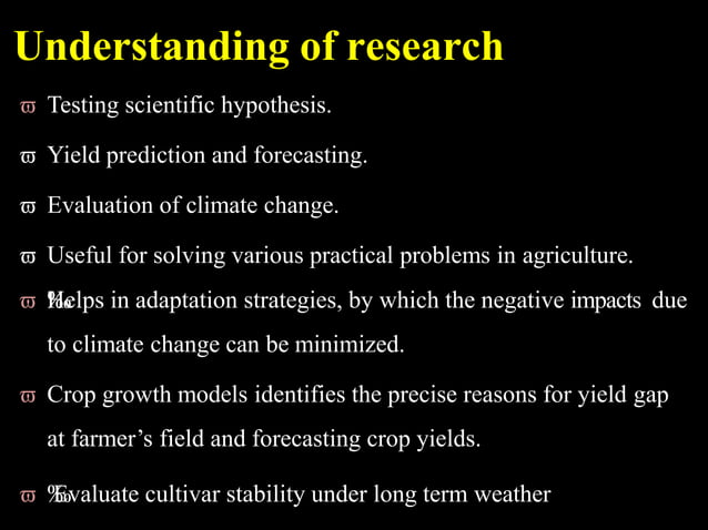 Crop simulation model | PDF | Agriculture | Industries