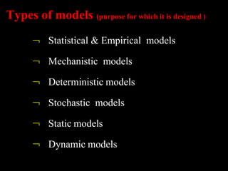Crop simulation model | PDF