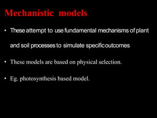 Crop simulation model | PDF